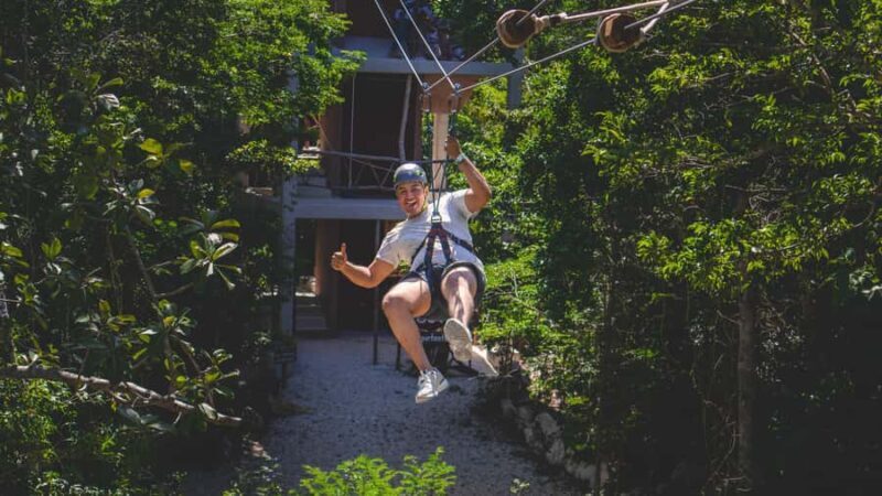 Puerto Morelos: Full adventure tour with buggy, zip lines, and two cenotes - The Value Proposition