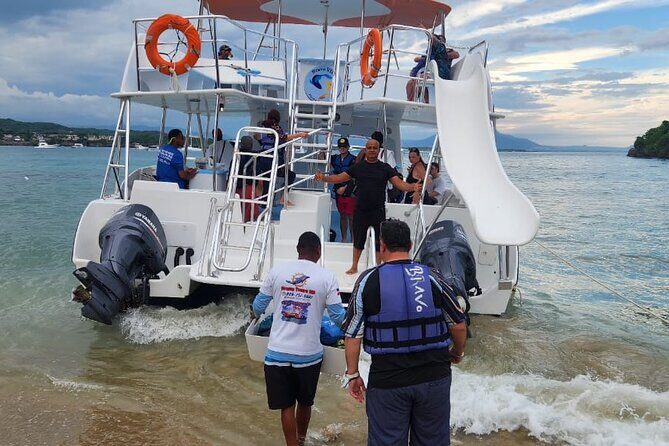 Puerto Plata : Party Boat Catamaran to Sosúa Bay - An Authentic Caribbean Party with Scenic Sailing