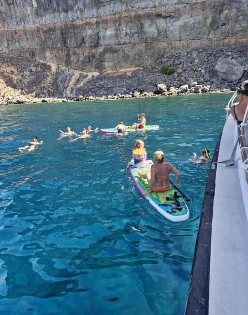Puerto Rico, Gran Canaria: boat trip, drinks, food, paddle surfing, snorkeling. - Food & Drinks