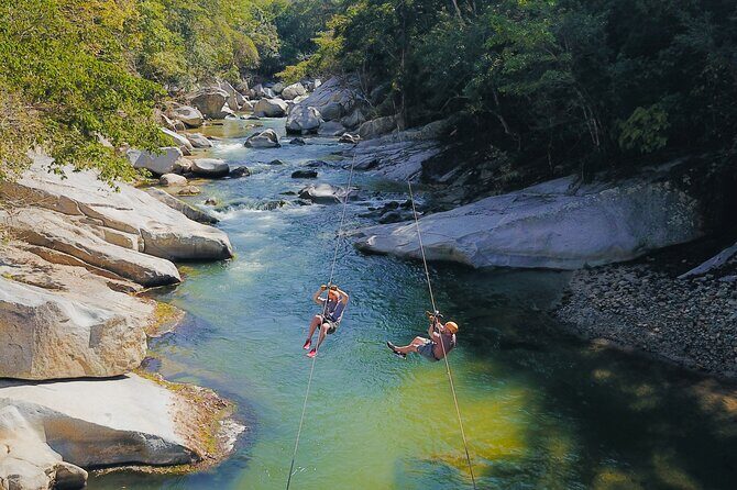 Puerto Vallarta Best Zipline Canopy + Tequila and Speed Boat Ride - Key Points