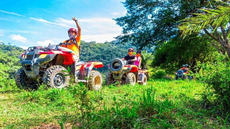 Puerto Vallarta: Canopy River Combo ATV + Canopy + Mules - A Scenic Mule Ride Back