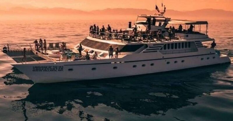 Puerto Vallarta: Mega Yacht Whale Watching Sunset Cruise - Setting the Scene: What You Can Expect