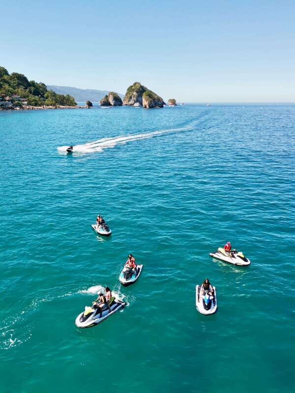 Puerto Vallarta:Exclusive jet ski tour discovers Colomitos Beach - An Inviting Alternative to Traditional Tours