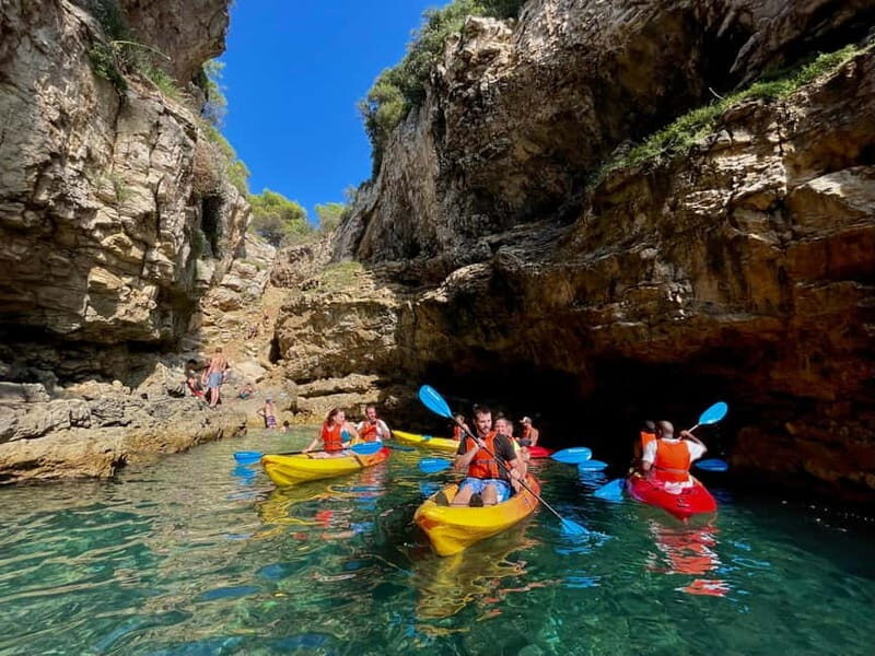 Pula: Cave, Canyon and Island Kayak Tour Snorkel&Explore - Weather and Safety Considerations