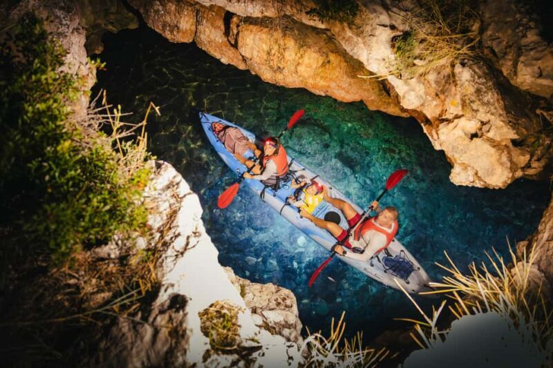 Pula: Glow Kayak Night Tour - Cave and Underwater World - Key Points