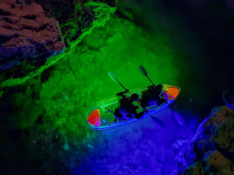 Pula: Istria Cave LED Illuminated Kayak Tour by Night - FAQ