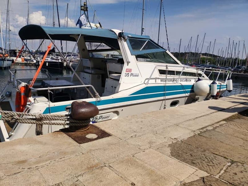 Pula: Private Boat Excursion Mediterranea - Key Points