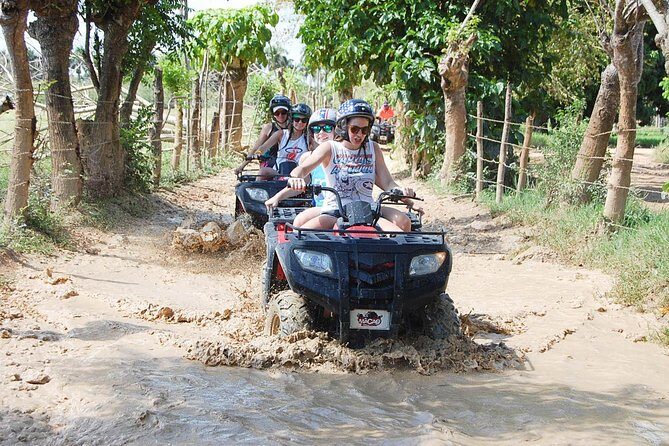 Punta Cana Adventure: Offroad 4x4 ATV - Cave and Macao Beach Dip - An Off-the-Beaten-Path Ride through Dominican Countryside