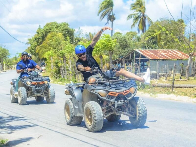 Punta Cana: ATV Adventure with blue cave and Macao Beach - Key Points