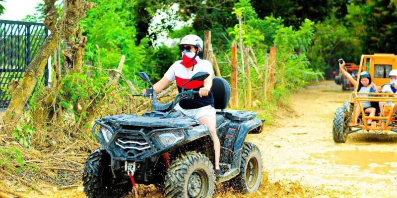 Punta Cana: ATV Tour with Taino Cave & Macao Beach - Key Points