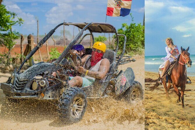 Punta Cana Buggy Adventure + Horseback Ride & Free Pick-Up - Key Points