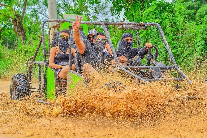 Punta Cana Buggy Adventure + Transport: Beach & Cave - Key Points