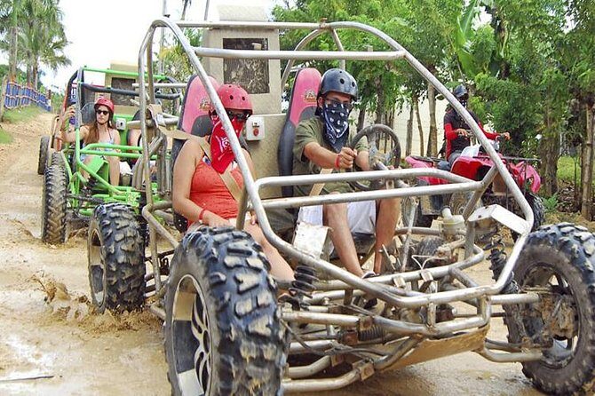 Punta Cana Buggy + Cave Dip, Beach Swim + Party Boat & Snorkel - Key Points