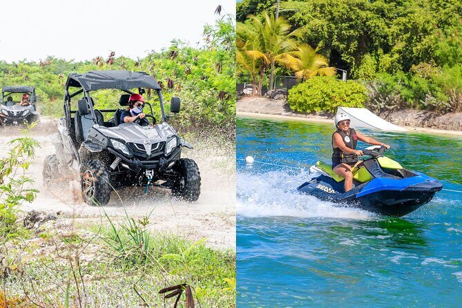 Punta Cana Buggy & Jet Ski Adventure with Water Park Access - Key Points