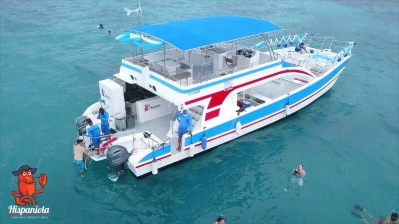 Punta Cana: catamaran day trip to Catalina Island with lunch - Key Points