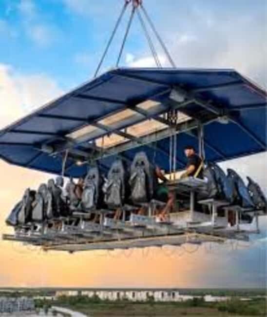 Punta Cana: Dinner in the Sky with Pickup - Key Points