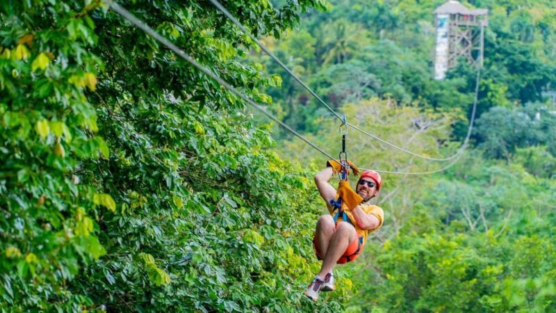 Punta Cana Half Day Tour Zip Line - Key Points