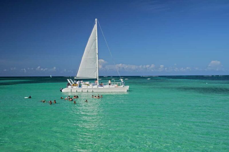 Punta Cana Happy Hour Sailing Cruise - The Natural Pool and Floating Bar
