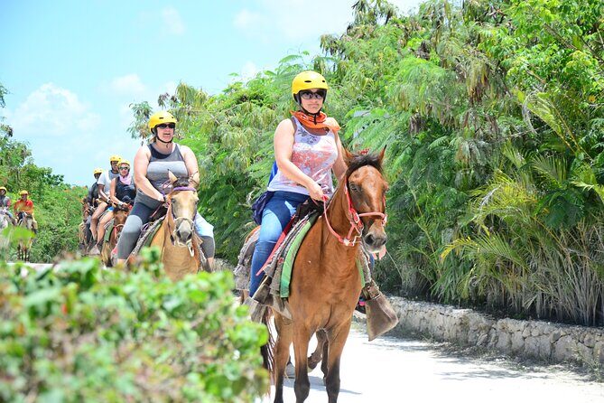 Punta Cana Horseback Riding & Waterfall Pool Adventure with Lunch - Key Points