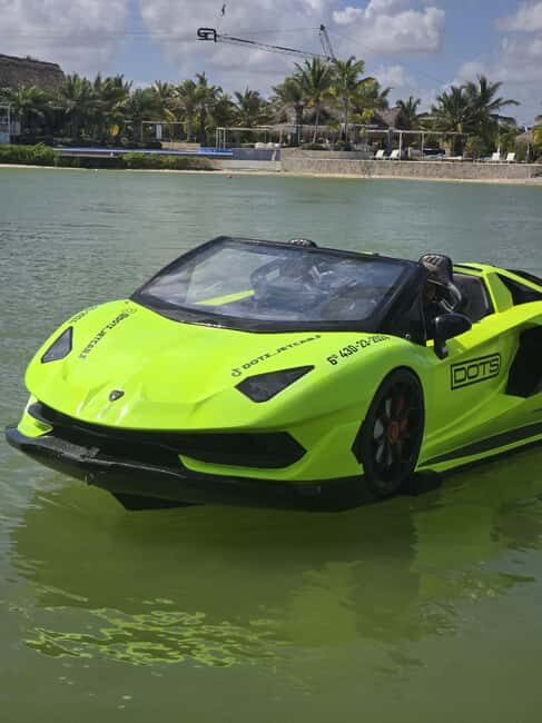 Punta Cana: Ride in Style on a Lamborghini Jet Car Boat - Key Points