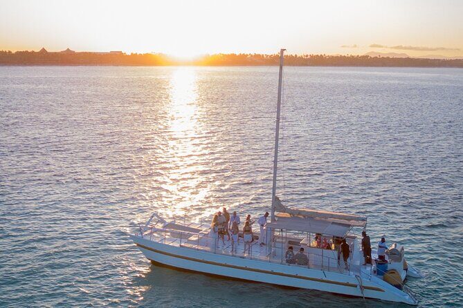 Punta Cana Sunset Catamaran Cruise with BBQ, Champagne & Music - Key Points