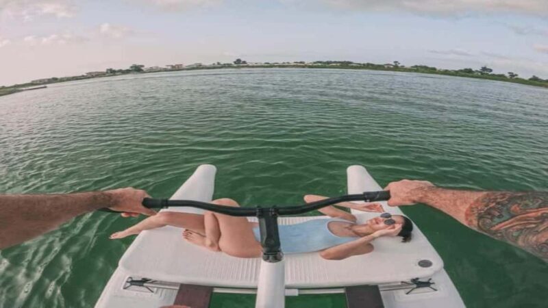 Punta Cana: Water Bike Tour with Snorkeling and Lunch - Key Points