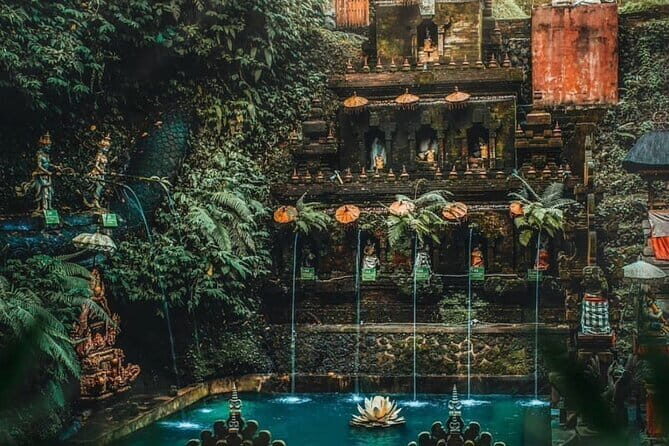 Purification Ceremony, Kehen Temple and Goa Raja Waterfall Tour - Key Points