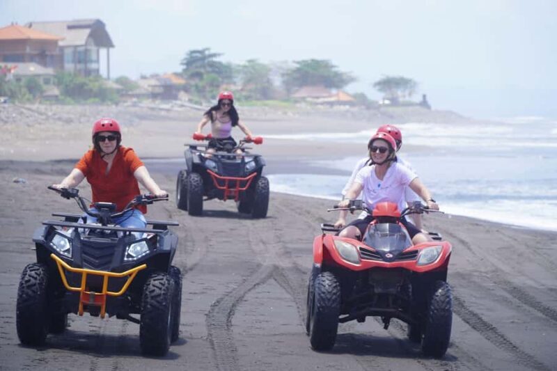 QUAD BIKE / ATV ON THE BEACH SINGLE - Key Points