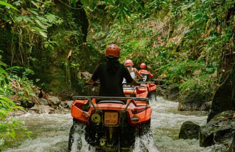 Quad Bike Bali With Tunnel & Waterfall Tour - Key Points