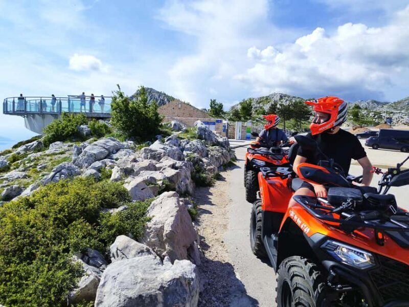 Quad Tour To Skywalk Biokovo with Entry Tickets - Key Points