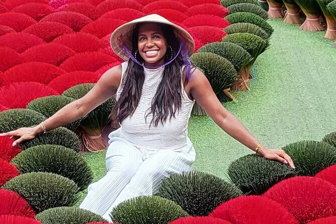 Quang Phu Cau Incense Village- Hoa Lu - Trang An Small Group Tour - Quang Phu Cau Incense Village: A Colorful Craft Tradition