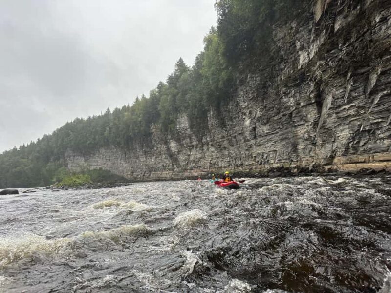 Quebec City: Guided rafting and kayaking 30 minutes from the city  Family - Key Points