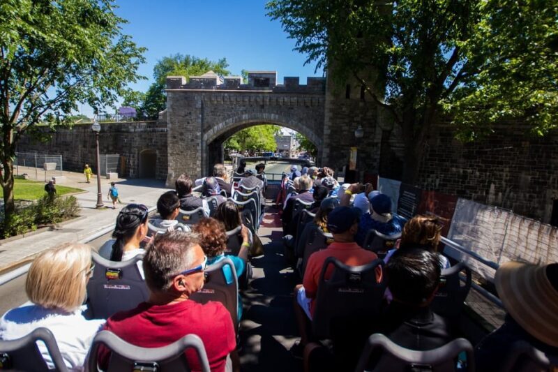 Quebec City: Hop-on Hop-off Open-Top Double Decker Bus Tour - An In-Depth Look at the Experience