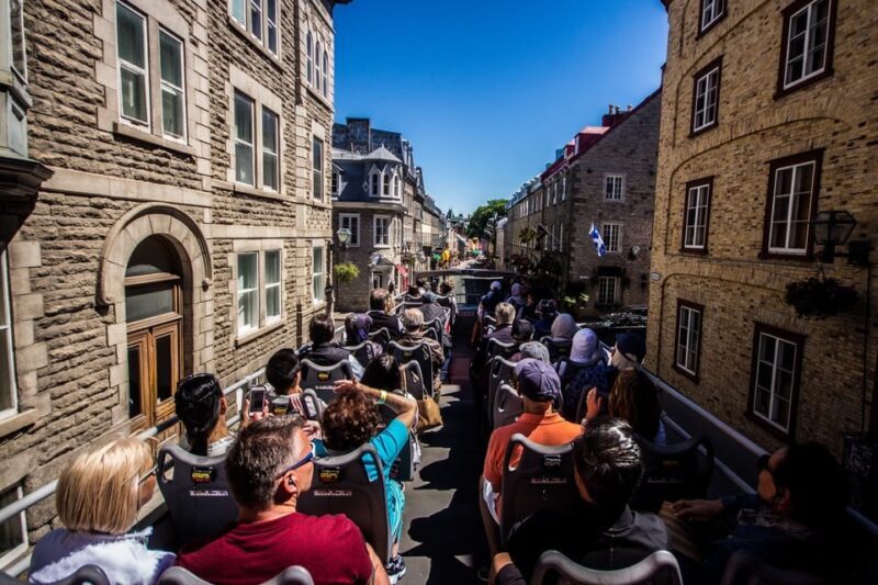 Quebec City: Hop-on Hop-off Open-Top Double Decker Bus Tour - The Sum Up