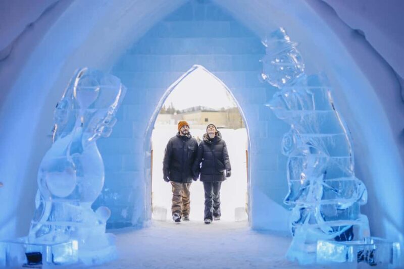 Quebec City: Hôtel de Glace (ice hotel) Overnight Experience - The Sculptural Art and Atmosphere