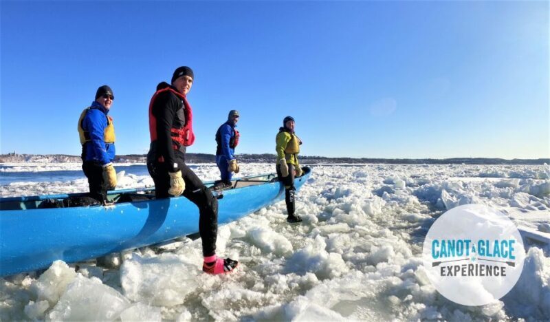 Quebec City: Ice Canoeing with Hot Chocolate & Sauna - An Authentic Quebec Experience: Ice Canoeing