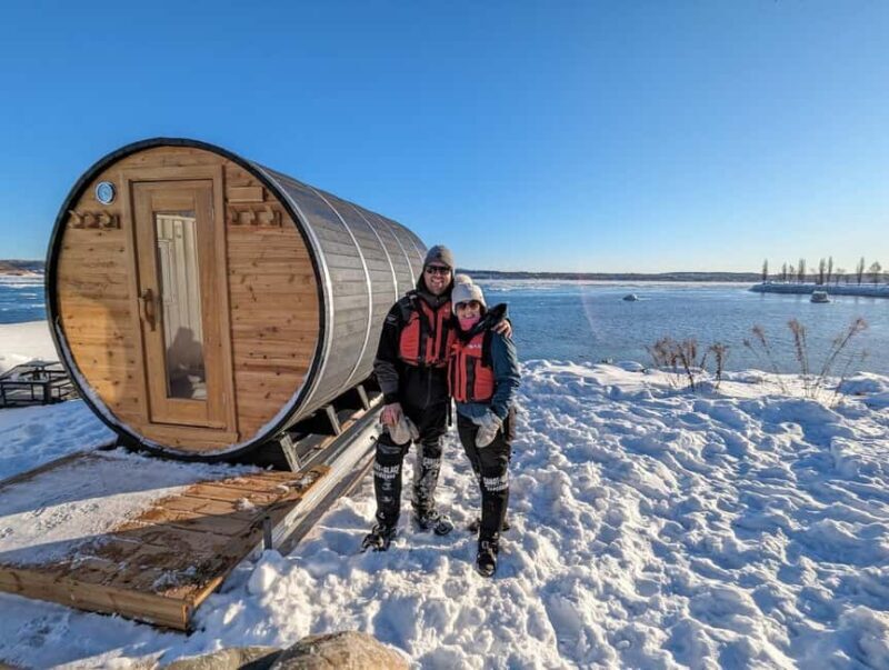 Quebec City: Ice Canoeing with Hot Chocolate & Sauna - The Value Proposition