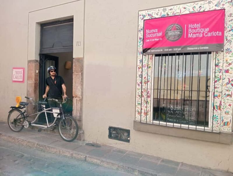 Querétaro: Tandem Bike Tour with Cafe Stops and Museums - Key Points