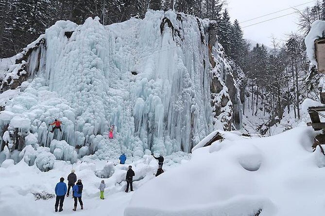 Quick Winter Attraction-ice Climbing In Mlaca Gorge In Mojstrana - Key Points