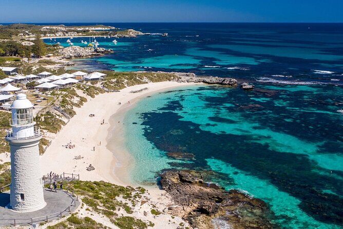 Quokkas Delight Rottnest Island - Swapping Bikes for Lunch at Thomson Bay