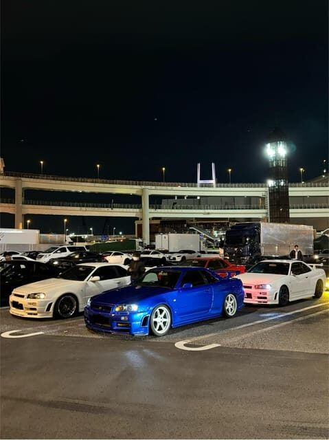 R34TokyoPrivate Daikoku tour in Modified R34 - Key Points