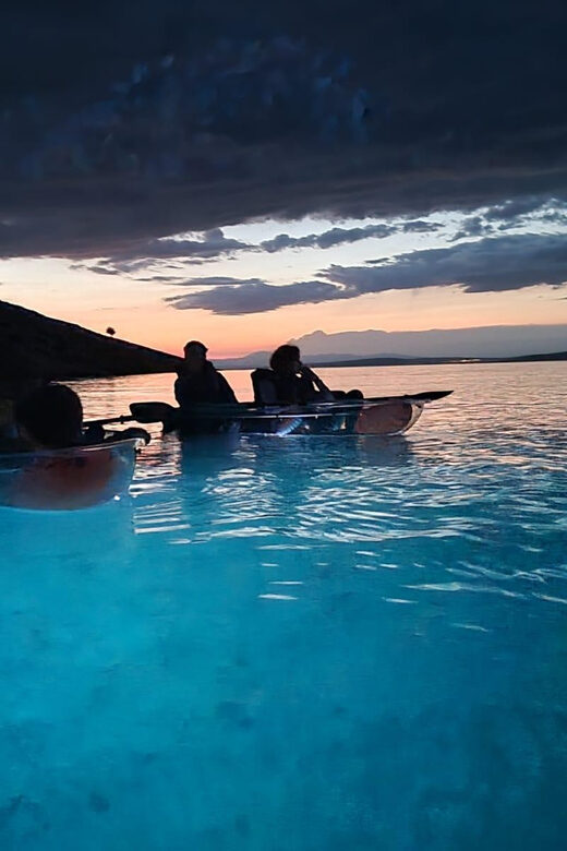 Rab: Night adventures illuminated transparent kayaks - Introduction