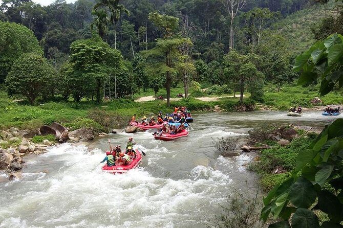 Rafting 5 km, ATV 30 Mins, Fly Fox and Jungle Tour From Phuket - The Cultural and Natural Highlights