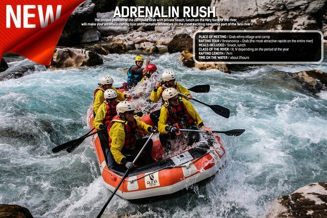 Rafting Adrenalin 7km - Riding the Rapids: A Full Review of the Rafting Adrenalin 7km Tour in Montenegro