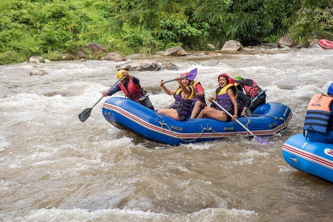 Rafting and Waterfall Tour from Phuket with 5 station Zipline - Key Points