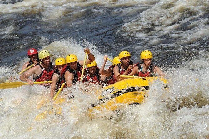 Rafting (Full day) WITH Transport From Tremblant Resort - An Authentic Quebec Adventure on the Rouge River