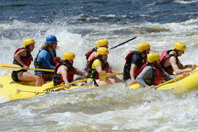 Rafting (Half day) WITH Transport From Tremblant Resort - Key Points