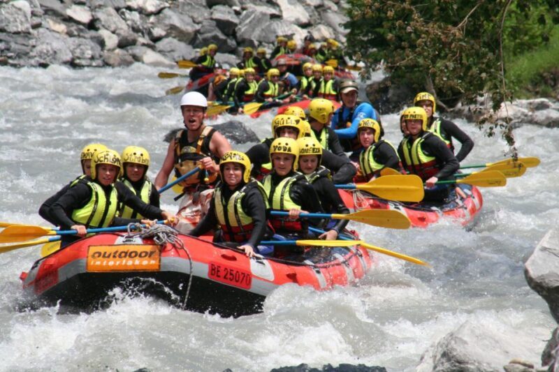 Rafting in Interlaken with Return Transfer from Lucerne - Key Points