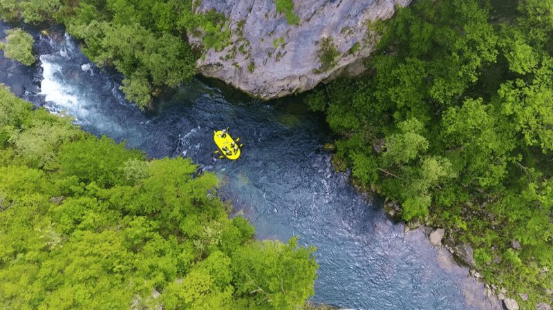 Rafting on the Cetina river - Key Points