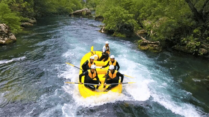 Rafting on the Cetina river - A Detailed Look at the Cetina River Rafting Experience
